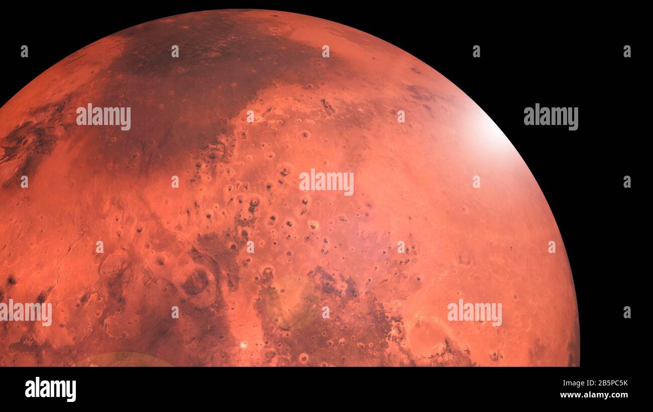 Surface map of mars hi-res stock photography and images - Alamy