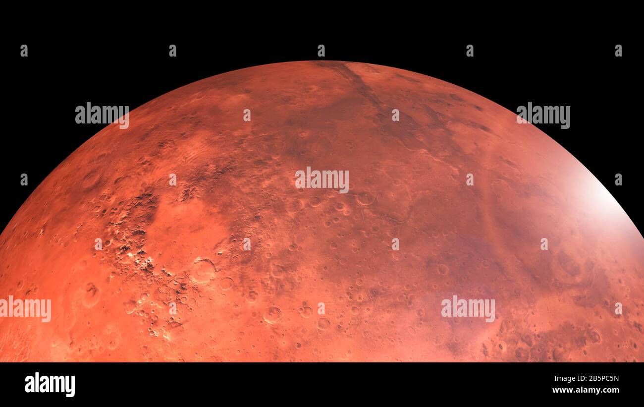 Surface map of mars hi-res stock photography and images - Alamy