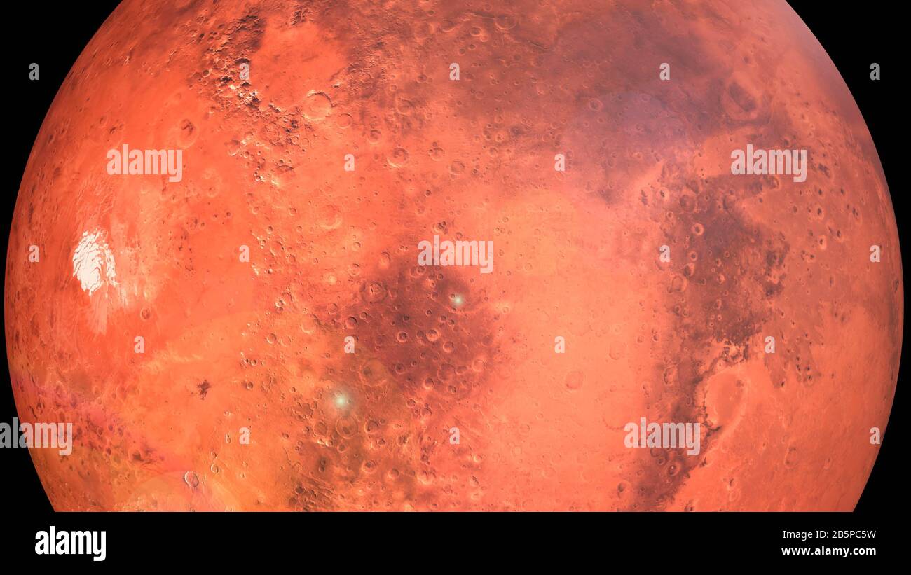 Surface map of mars hi-res stock photography and images - Alamy