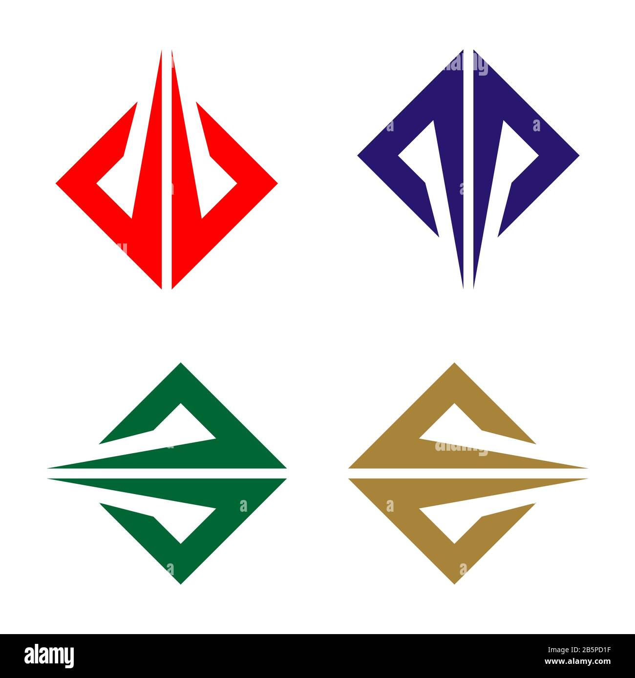 Abstract Diamond Shape Vector Template Illustration Design. Vector EPS ...