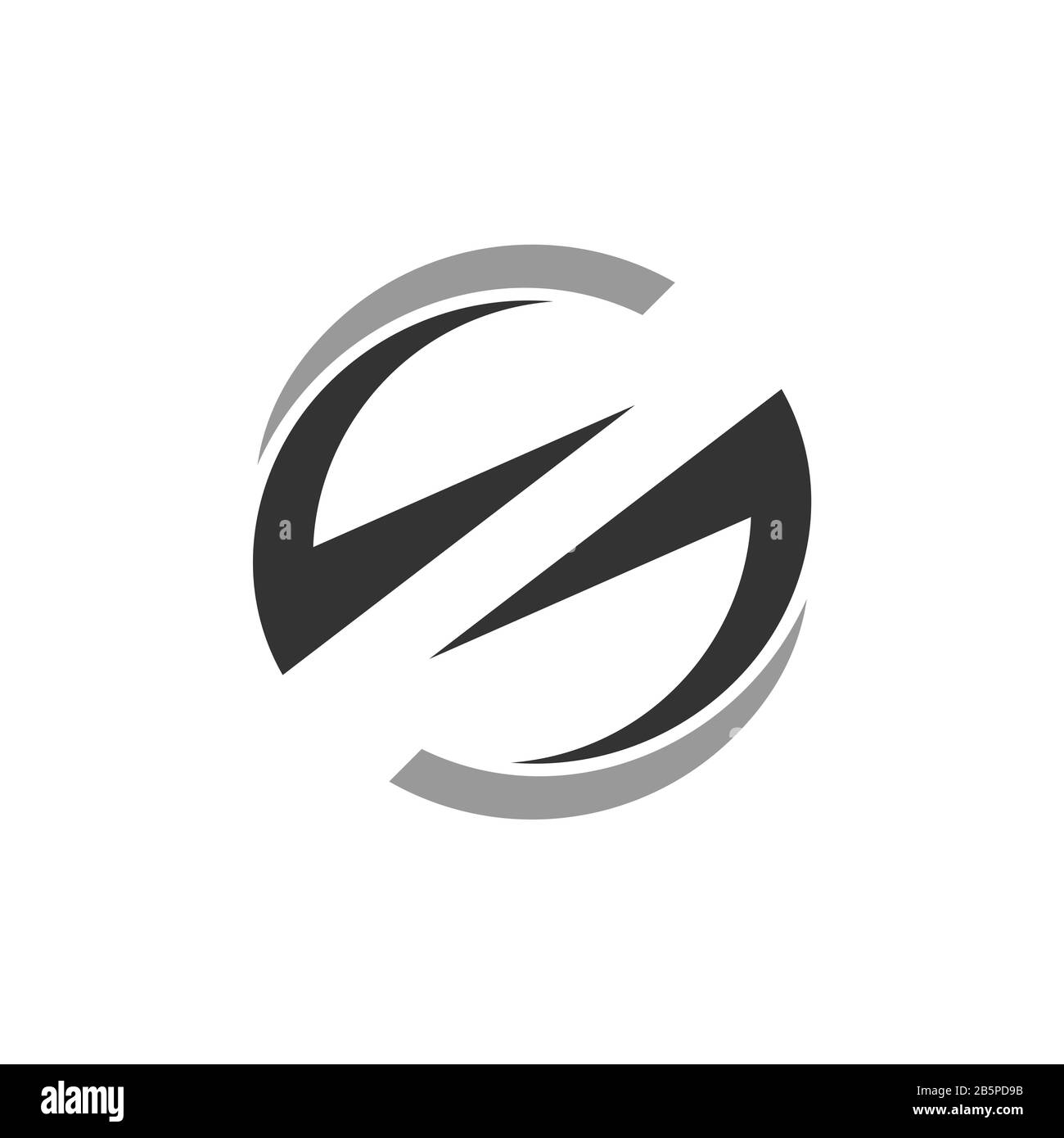 S Letter Circle Logo Template Illustration Design. Vector EPS 10 Stock ...