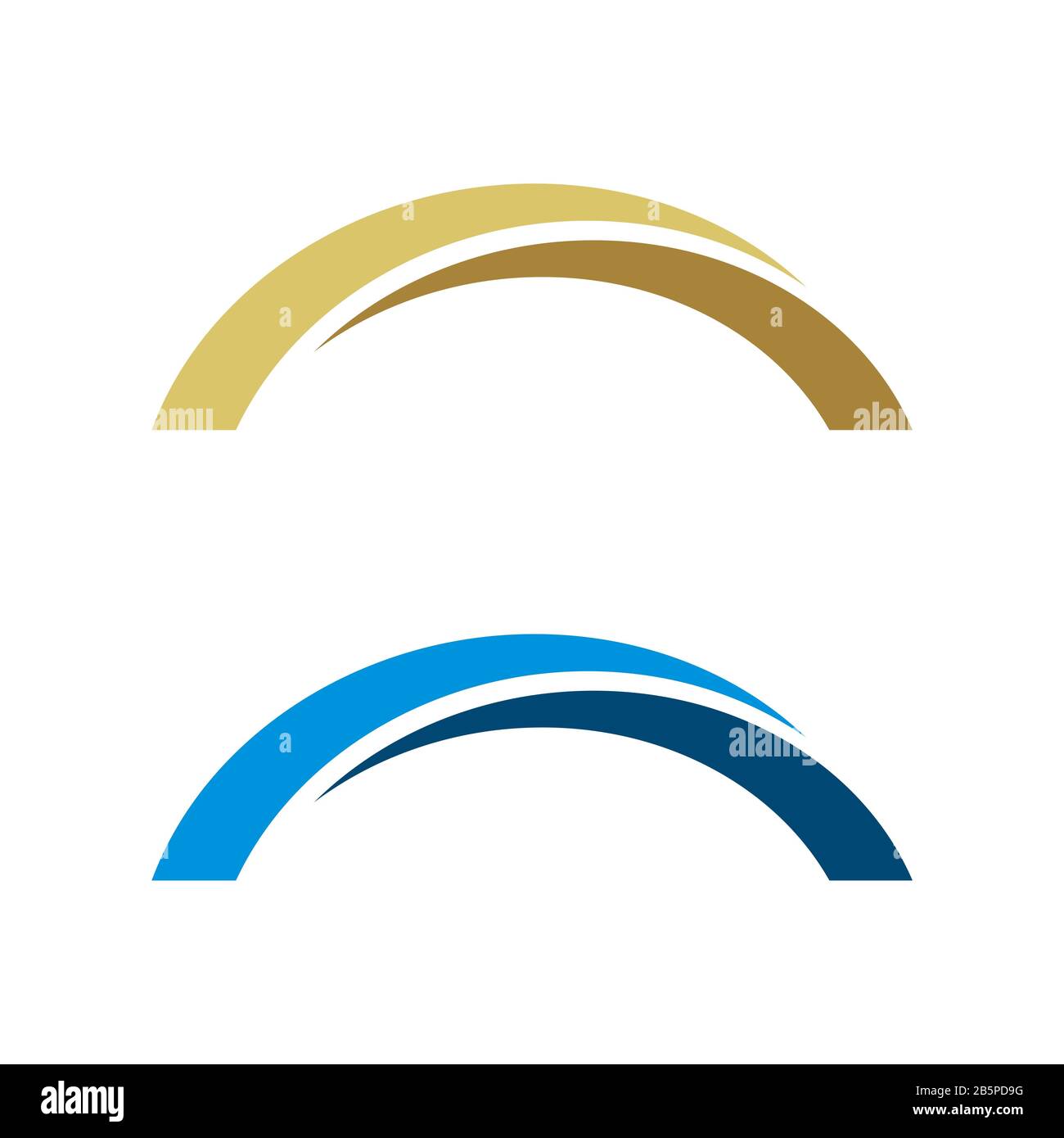 Abstract Bridge Vector Logo Template Illustration Design. Vector EPS 10 ...