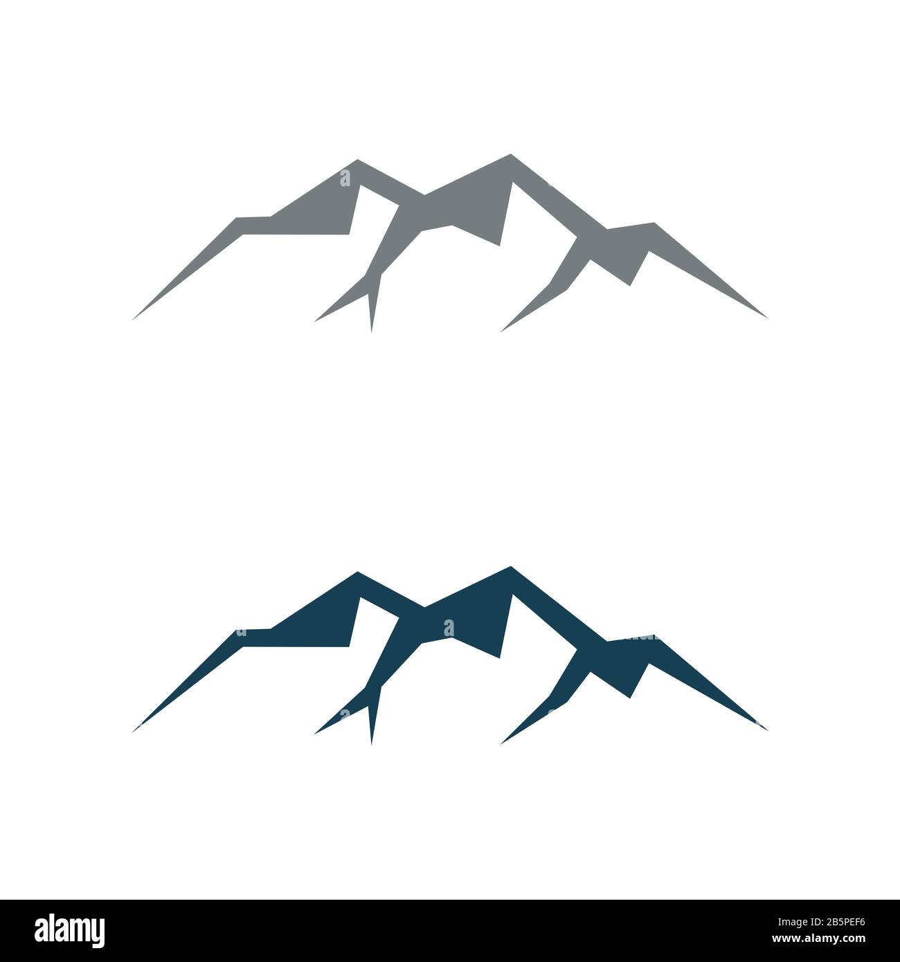 Mountain line vector Logo Template Illustration Design. Vector EPS 10 ...
