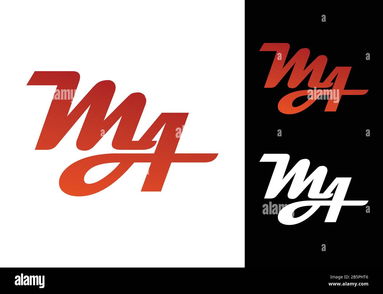 M A MA Initial Letter Logo design vector template, Graphic Alphabet ...