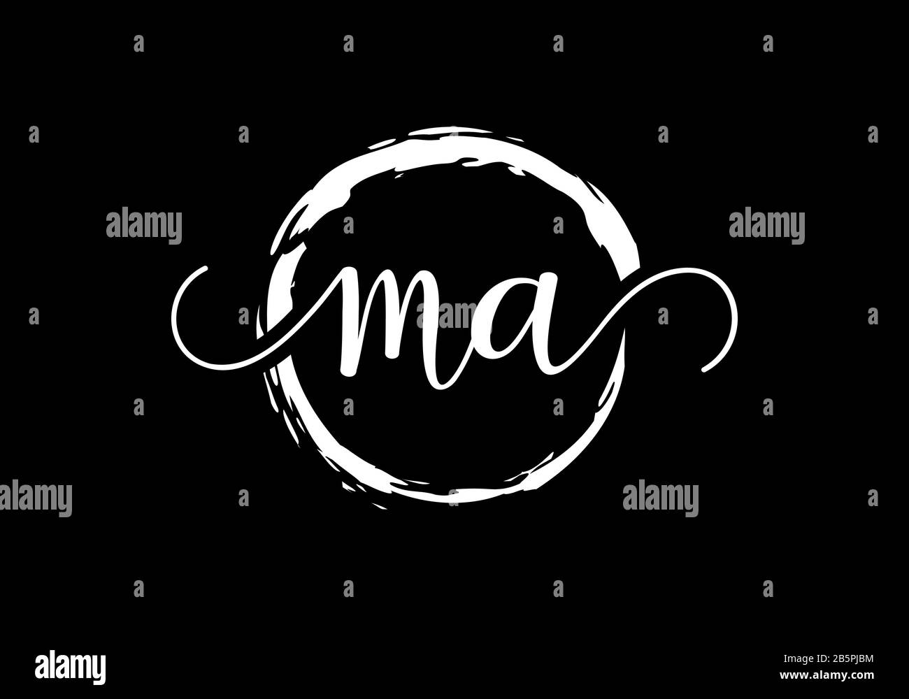 Ma logo design hi-res stock photography and images - Alamy