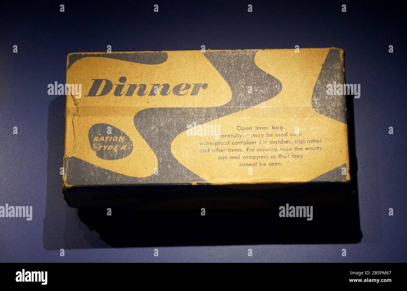New Orleans, Louisiana, U.S.A - February 4, 2020 - The box of Dinner ...