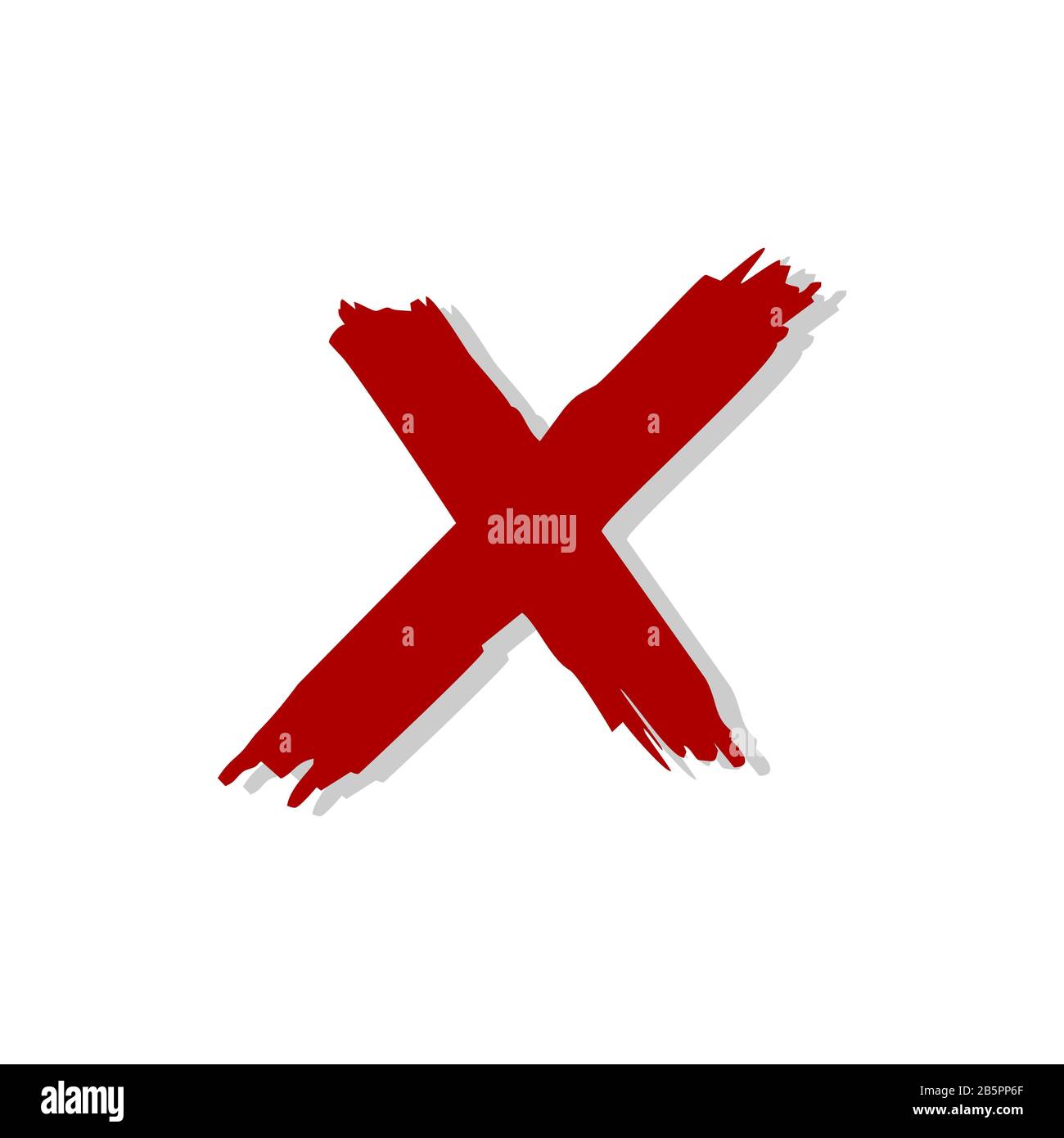 Red X Letter Logo Template Illustration Design. Vector EPS 10 Stock ...