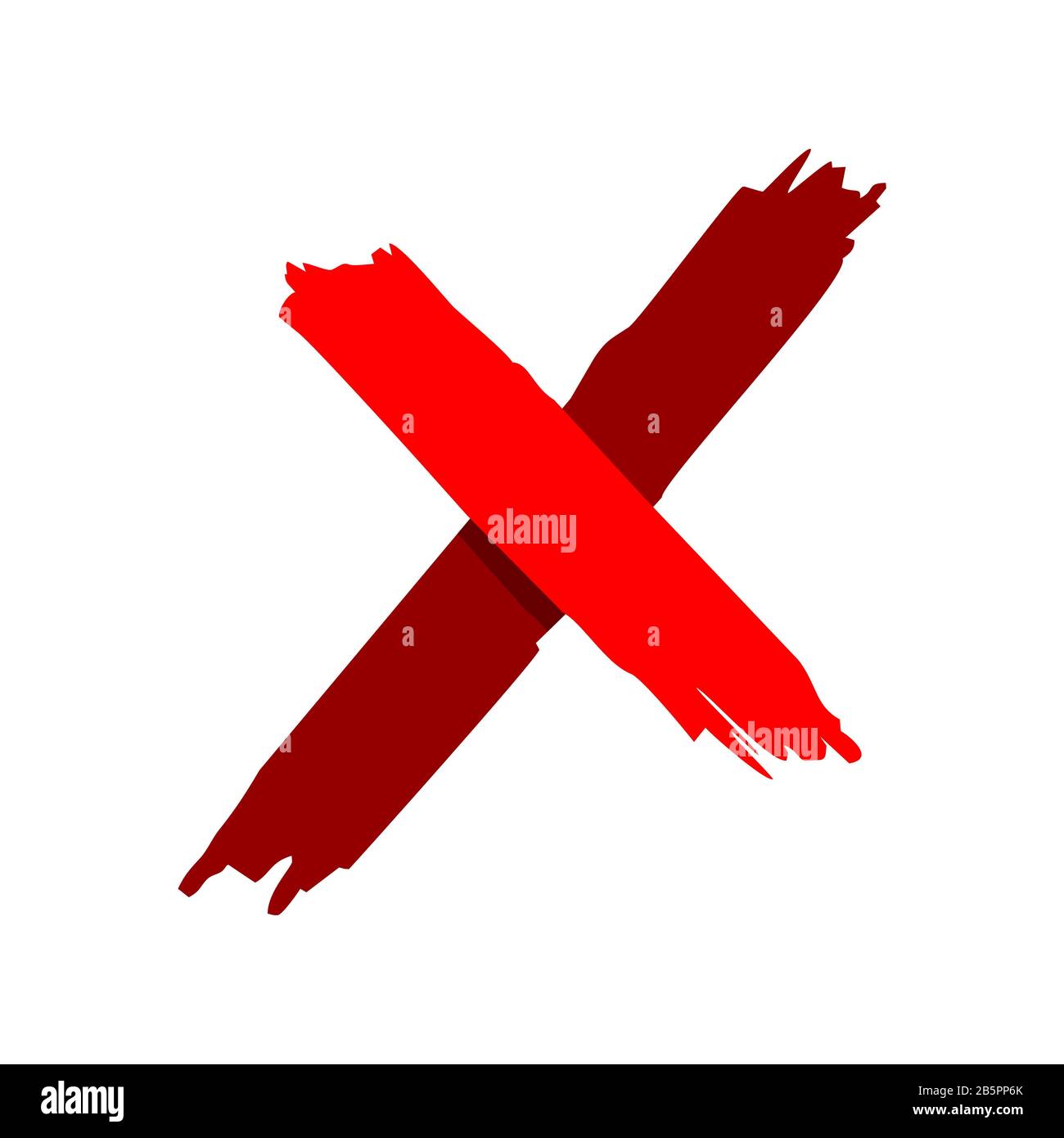 Red X Letter Logo Template Illustration Design. Vector EPS 10 Stock ...