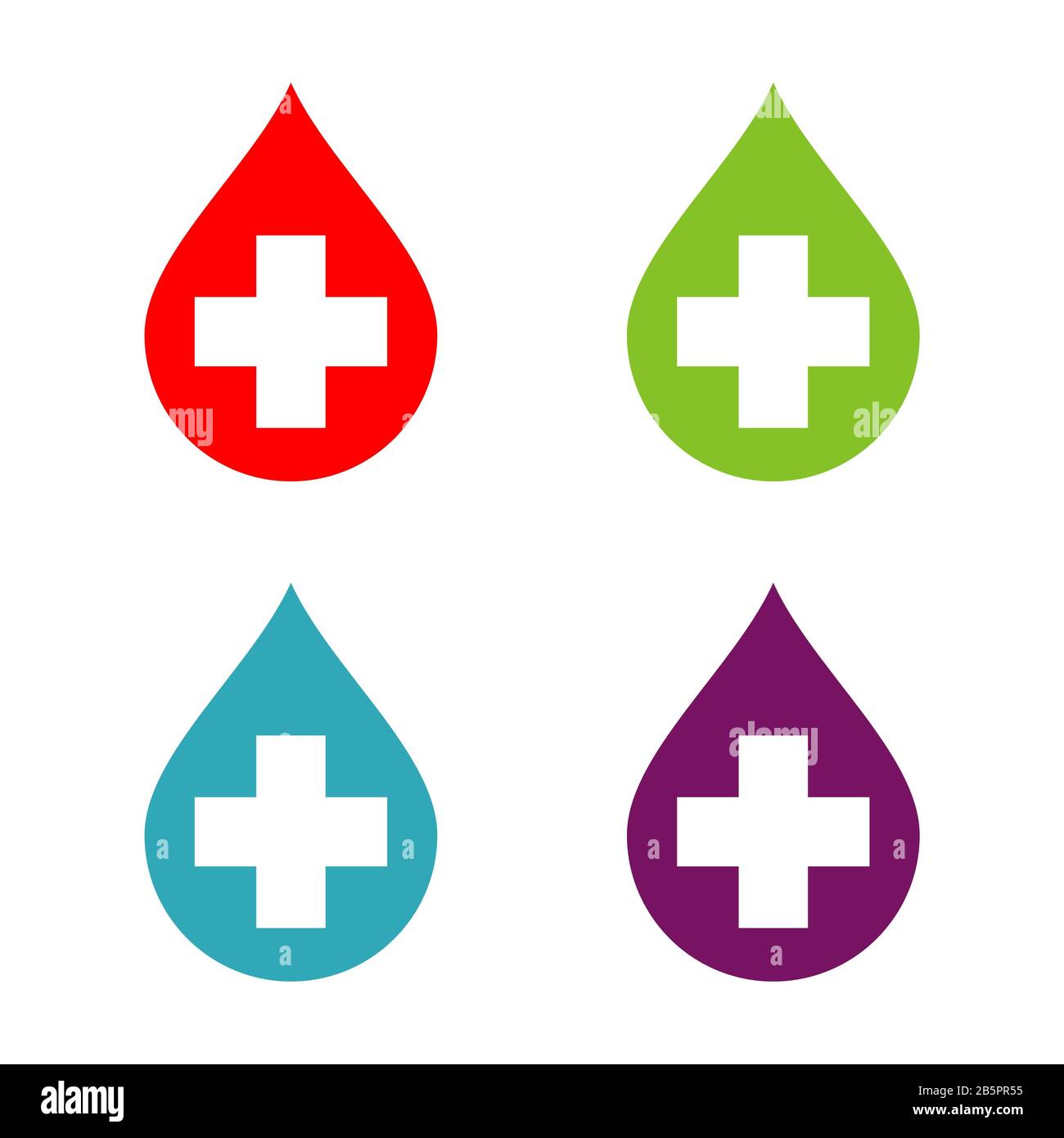 Cross and Drop Water Logo Template Illustration Design. Vector EPS 10 ...