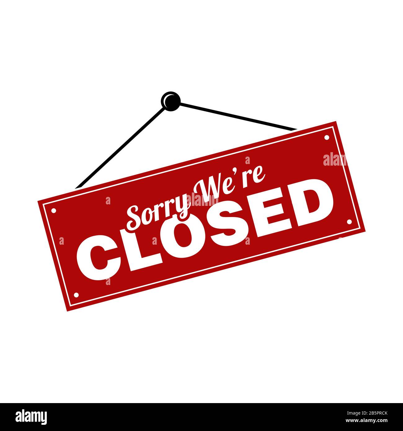 Closed Signage icon Vector Template Illustration Design. Vector EPS 10 ...