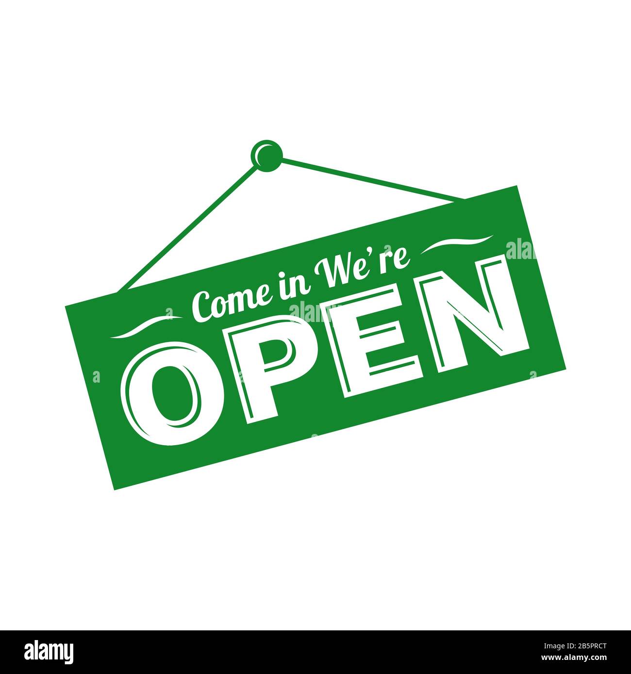 Open Signage logo Vector Template Illustration Design. Vector EPS 10 ...