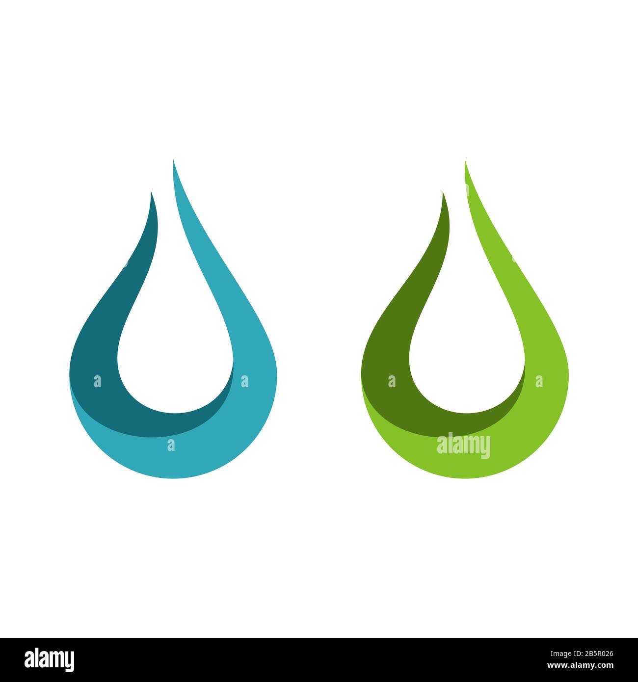 Drop Water Decorative Logo Template Illustration Design. Vector EPS 10 ...