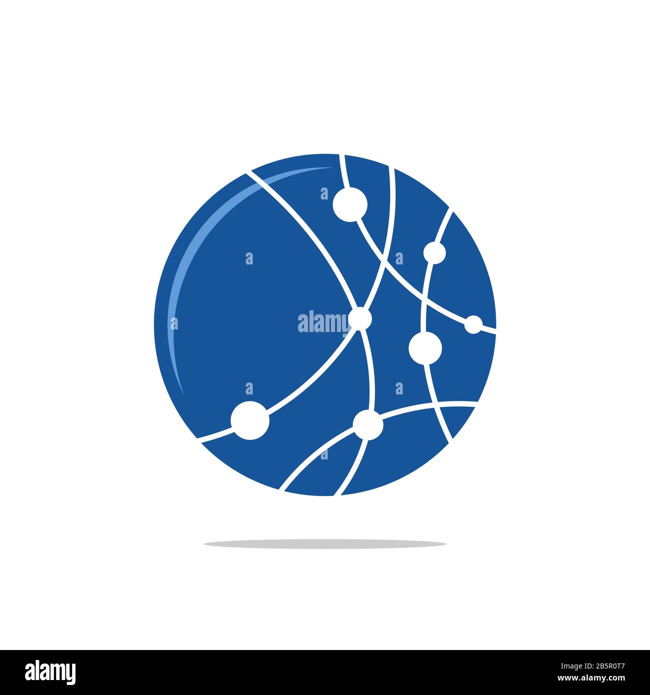 Science Ion or Molecule Sphere Logo Template Illustration Design ...