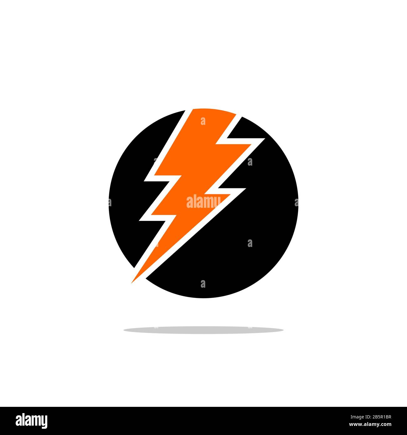 Thunderbolt Sign vector Logo Template Illustration Design. Vector EPS ...
