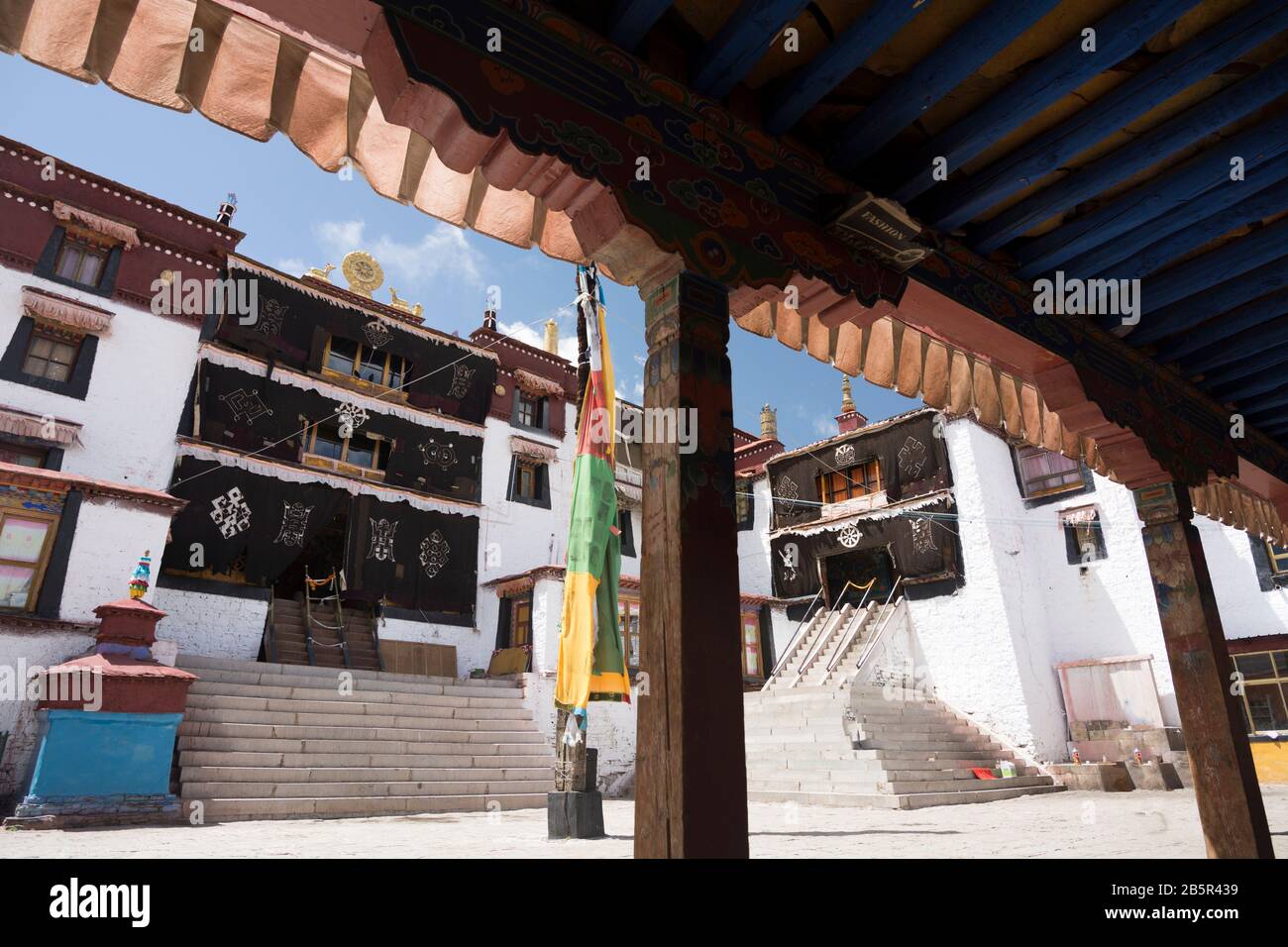 Monastic courtyard hi-res stock photography and images - Alamy