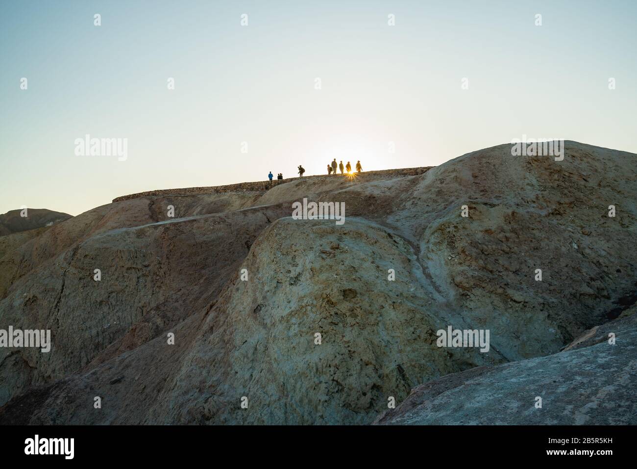 Death Valley, California/USA - October 30, 2019 Zabriskie Point, Death ...