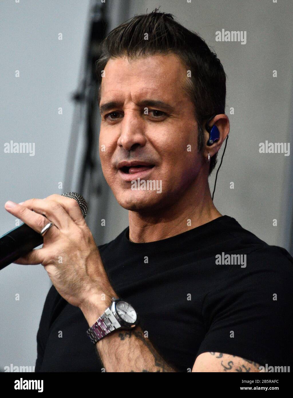 NEW YORK, NY, USA - AUGUST 23, 2019: American Singer-Songwriter Scott ...