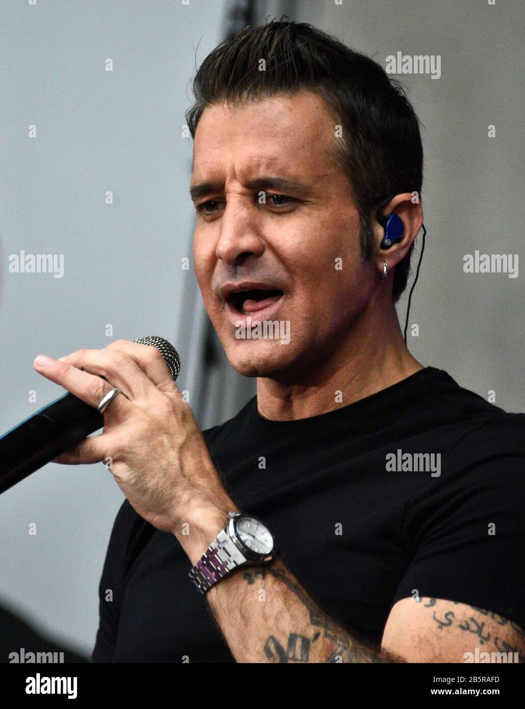 NEW YORK, NY, USA - AUGUST 23, 2019: American Singer-Songwriter Scott ...