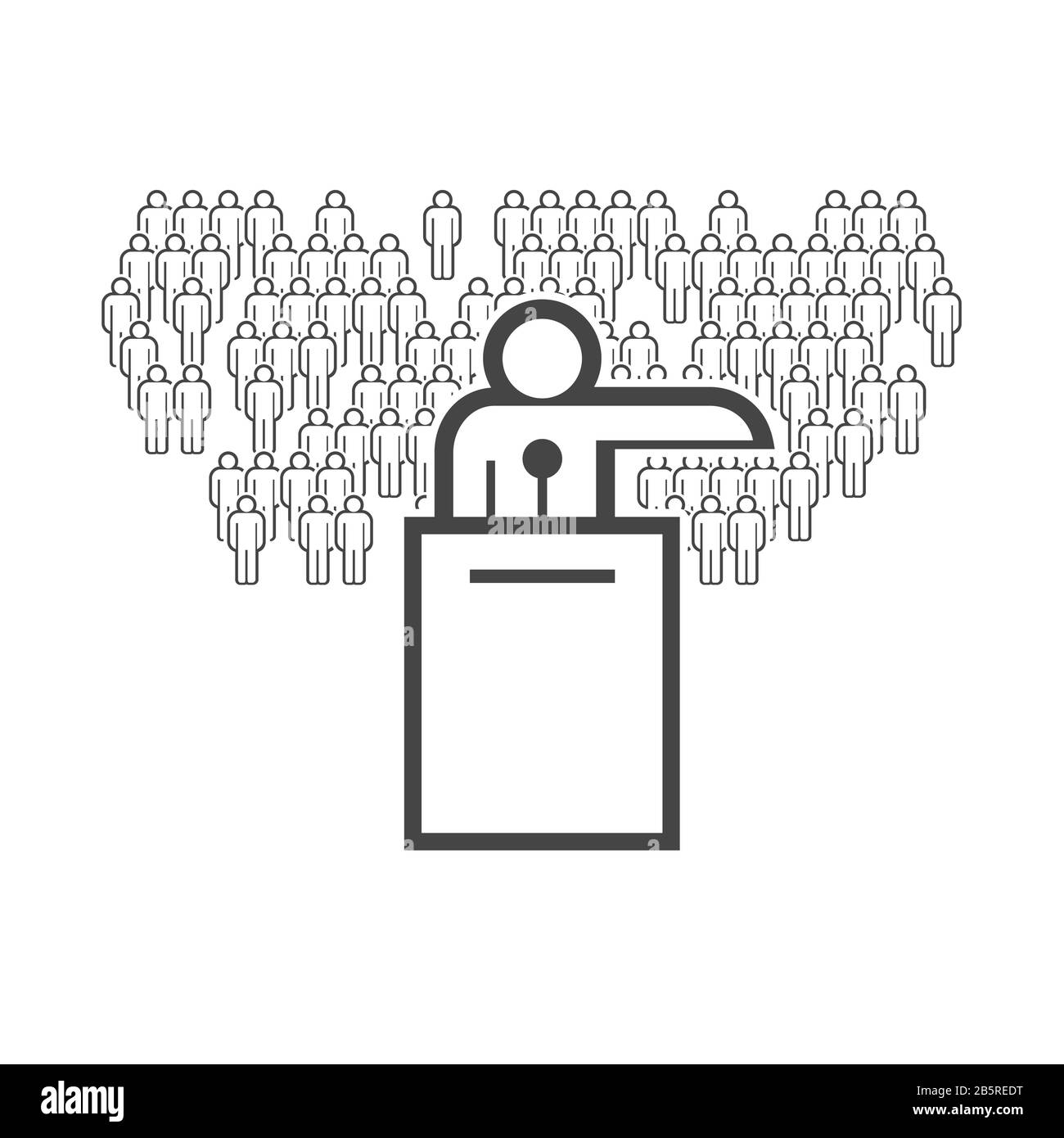 Stand behind line Cut Out Stock Images & Pictures - Alamy