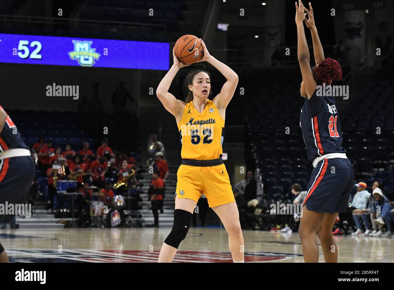 Chicago, Illinois, USA. 08th Mar, 2020. Marquette Golden Eagles forward ...