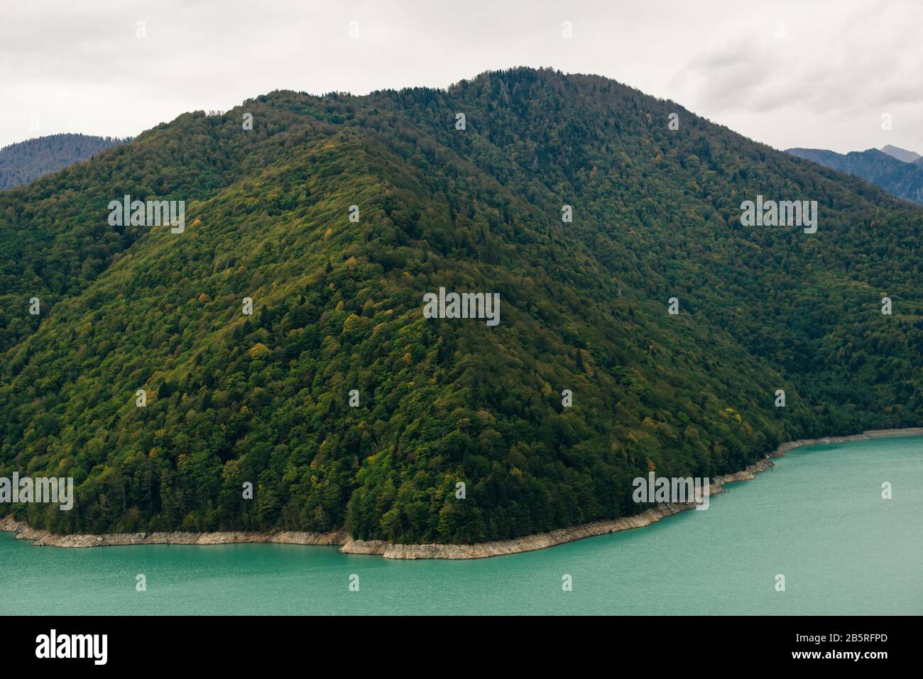 The Enguri Dam - a hydroelectric dam on the Enguri River in Georgia ...