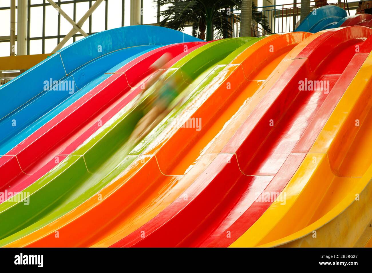 Vibrant water slides hi-res stock photography and images - Alamy