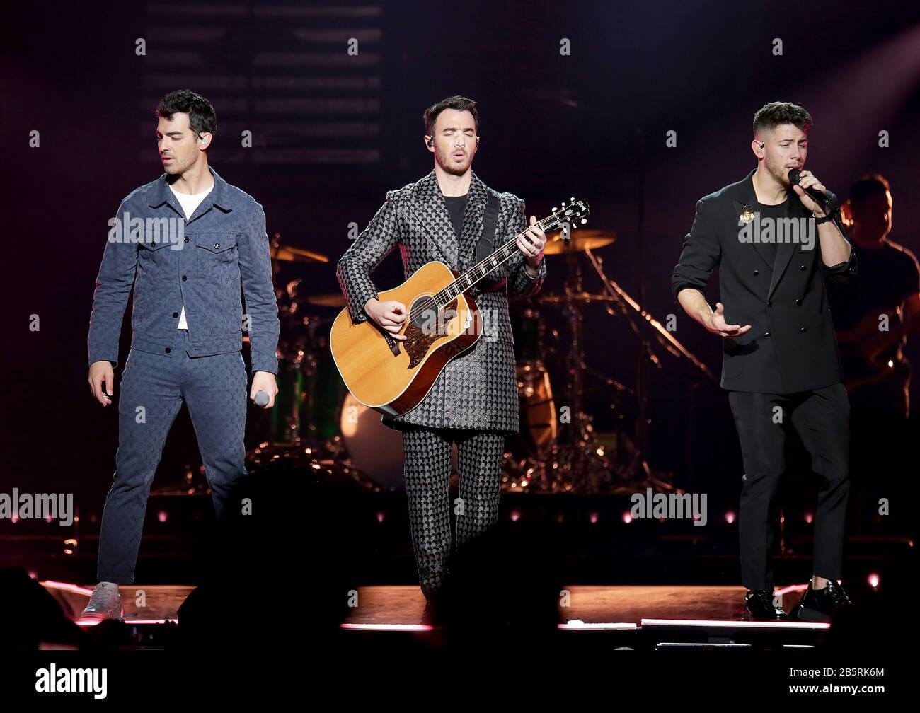 Jonas Brothers Performing at Manchester Arena Featuring: Jonas Brothers ...