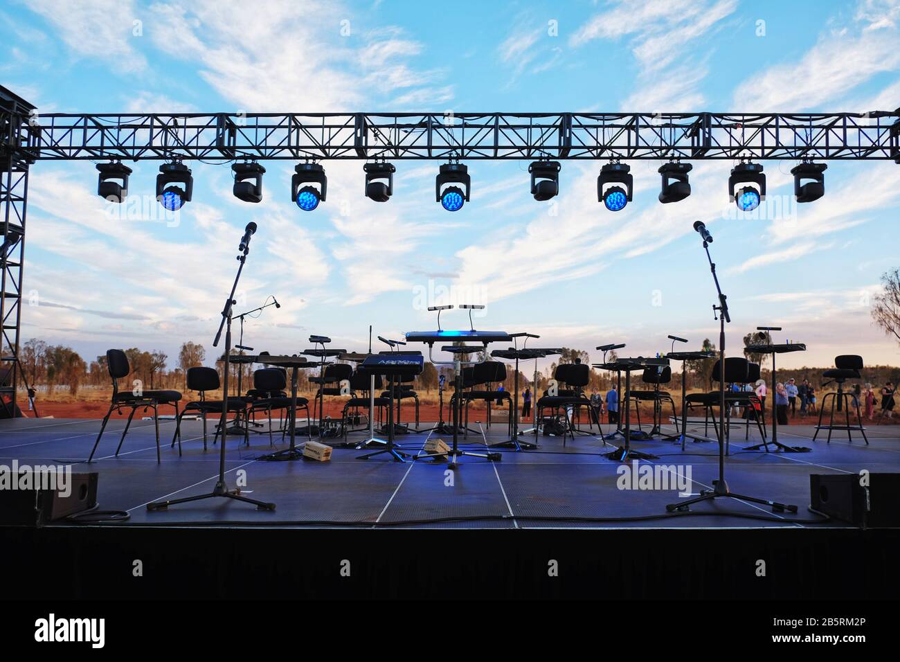 Outdoor Concert Lighting Rigs