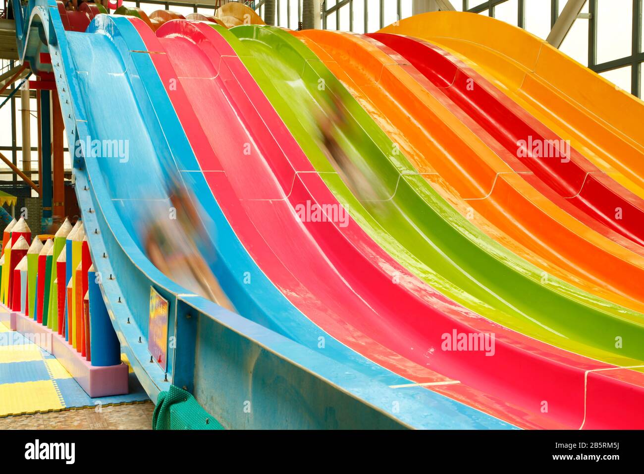 Vibrant water slides hi-res stock photography and images - Alamy