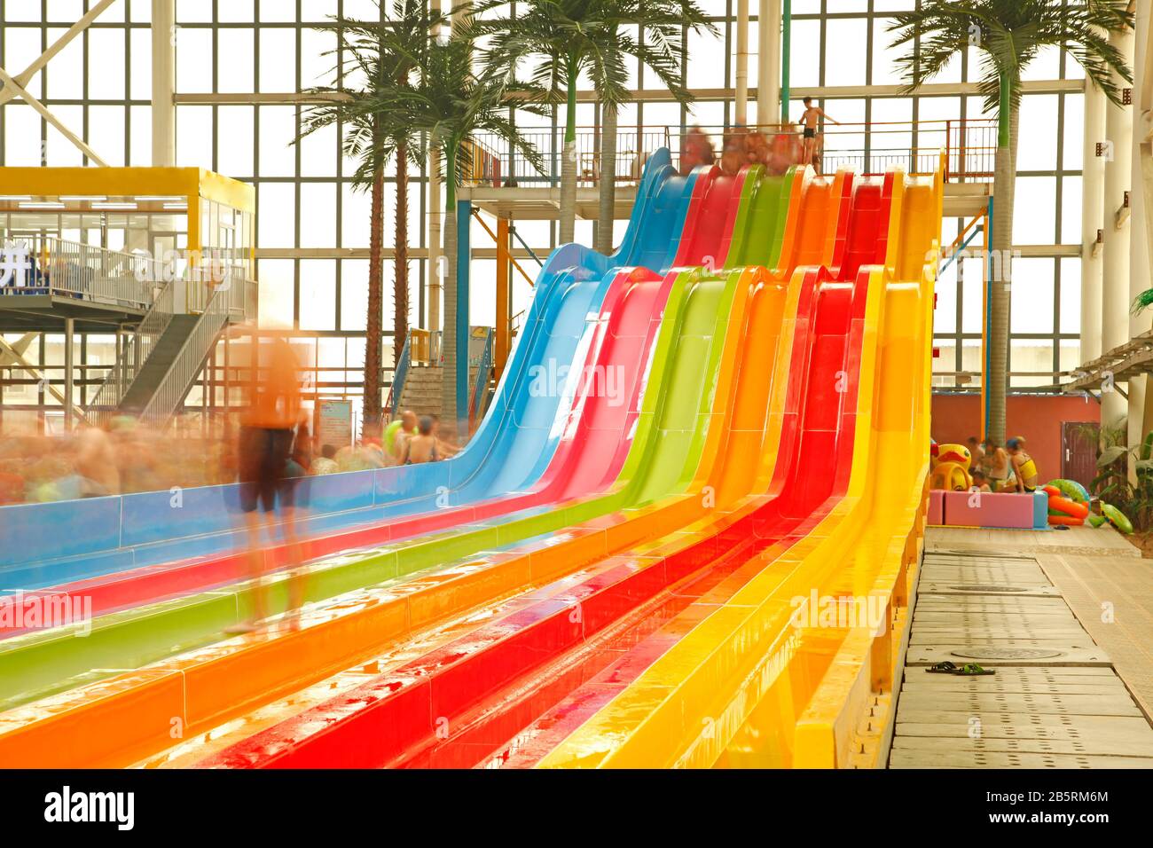Vibrant water slides hi-res stock photography and images - Alamy