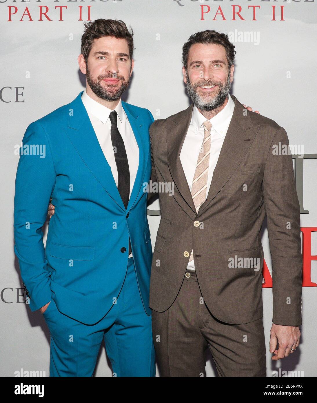 New York, NY, USA. 8th Mar, 2020. John Krasinski, Andrew Form at arrivals for A QUIET PLACE PART ...