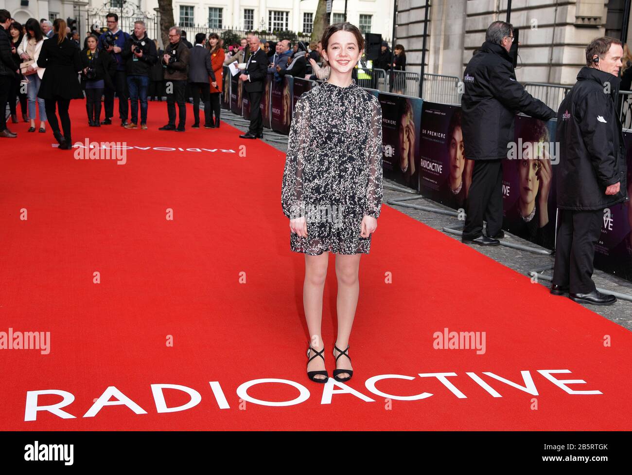 London, UK. 08th Mar, 2020. Ariella Glaser attends the Premiere of ...