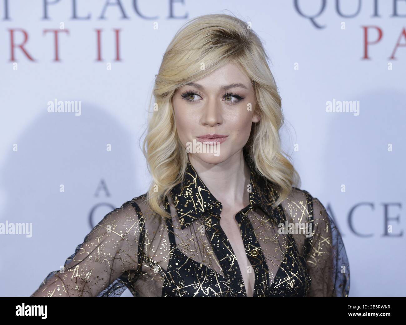 New York, United States. 08th Mar, 2020. Kate McNamara arrives on the ...