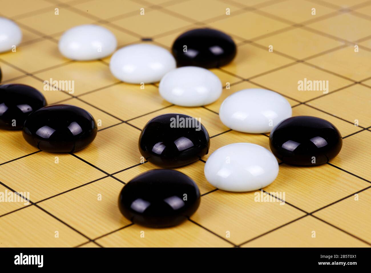 the game of go Stock Photo - Alamy