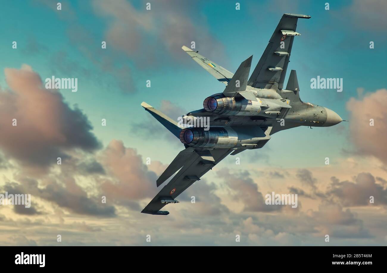 Military fighter jet airplane landing hi-res stock photography and ...