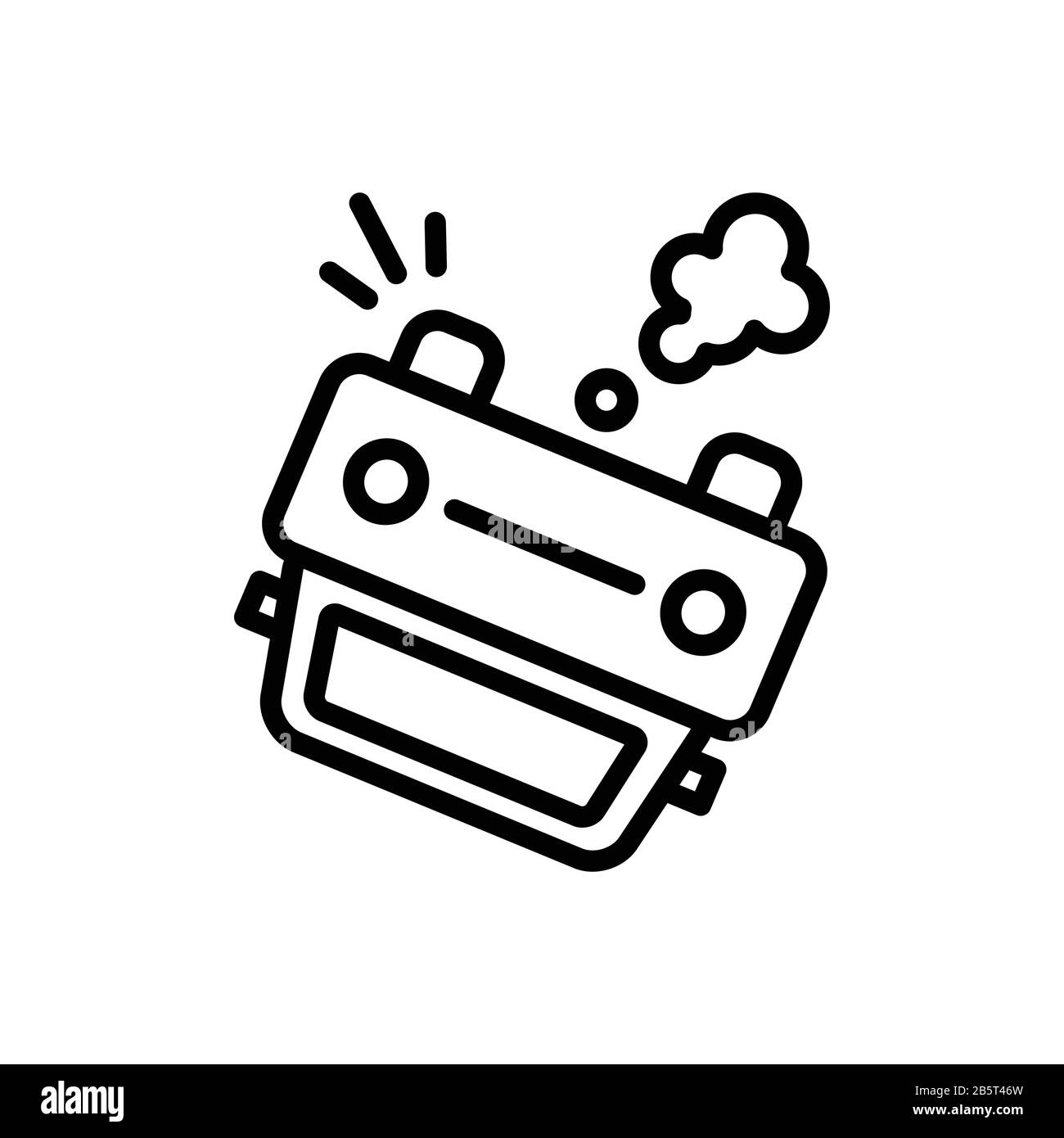 Accident icon Cut Out Stock Images & Pictures - Alamy