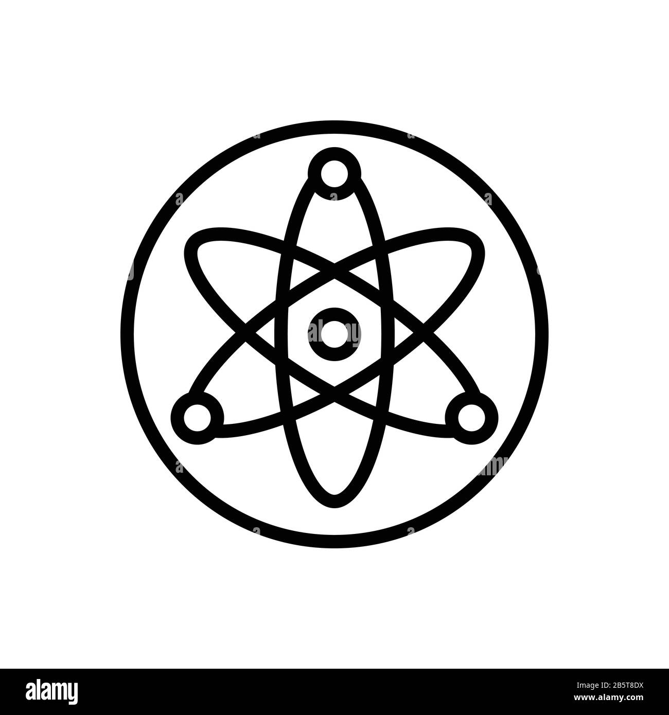 Nuclear icon Stock Vector Images - Alamy
