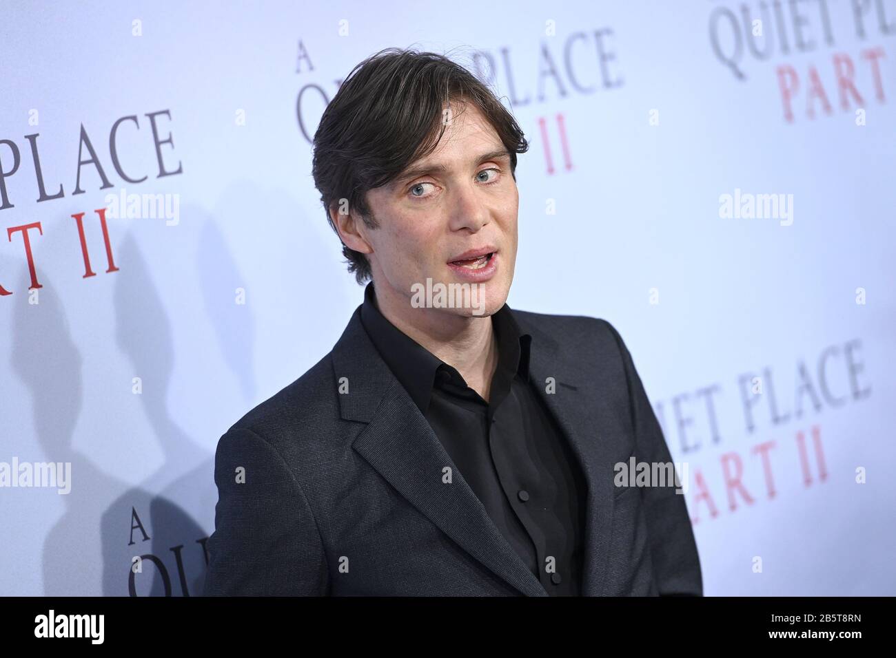 New York, USA. 08th Mar, 2020. Cillian Murphy attends the "A Quiet ...