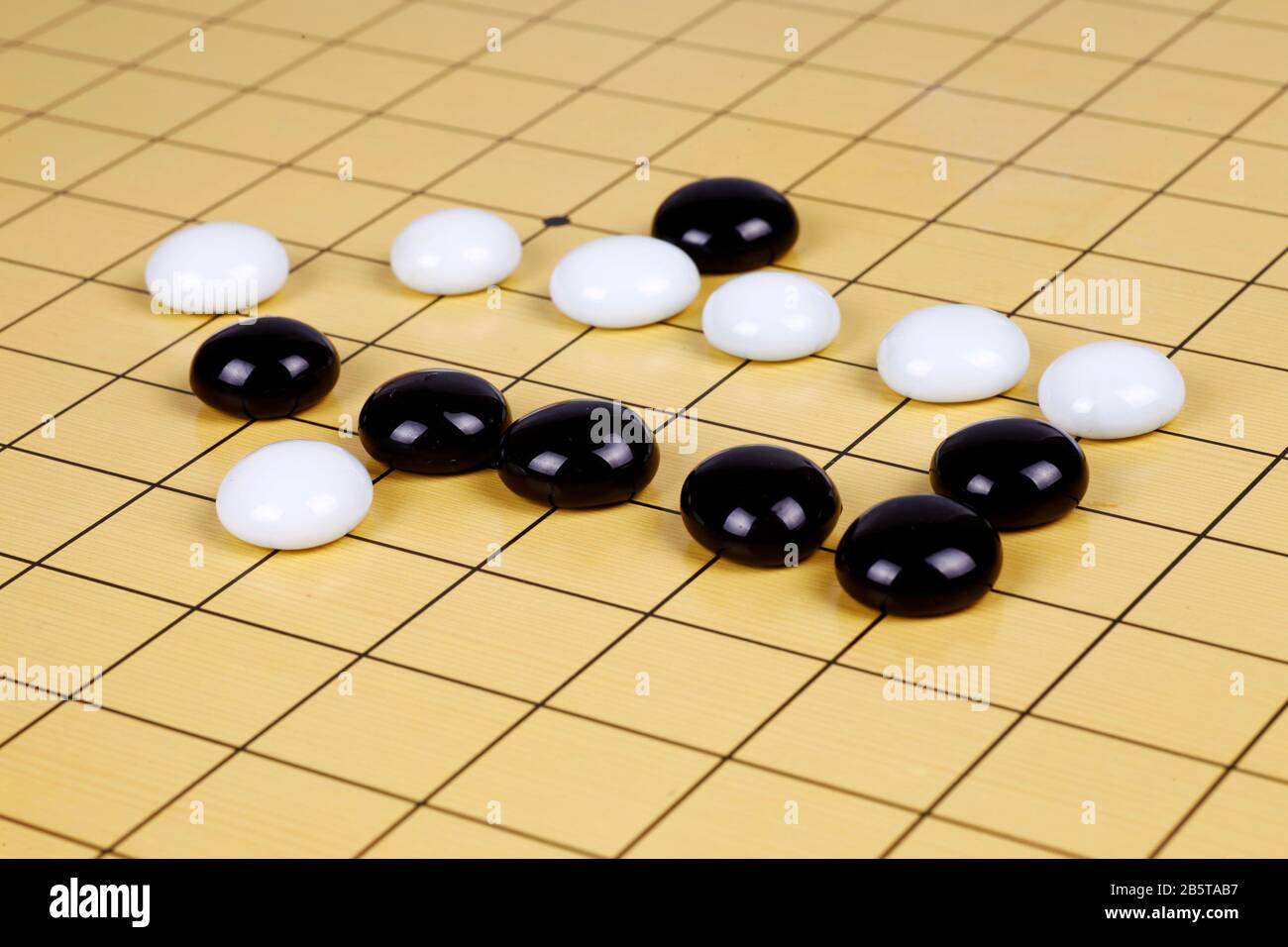 the game of go Stock Photo - Alamy