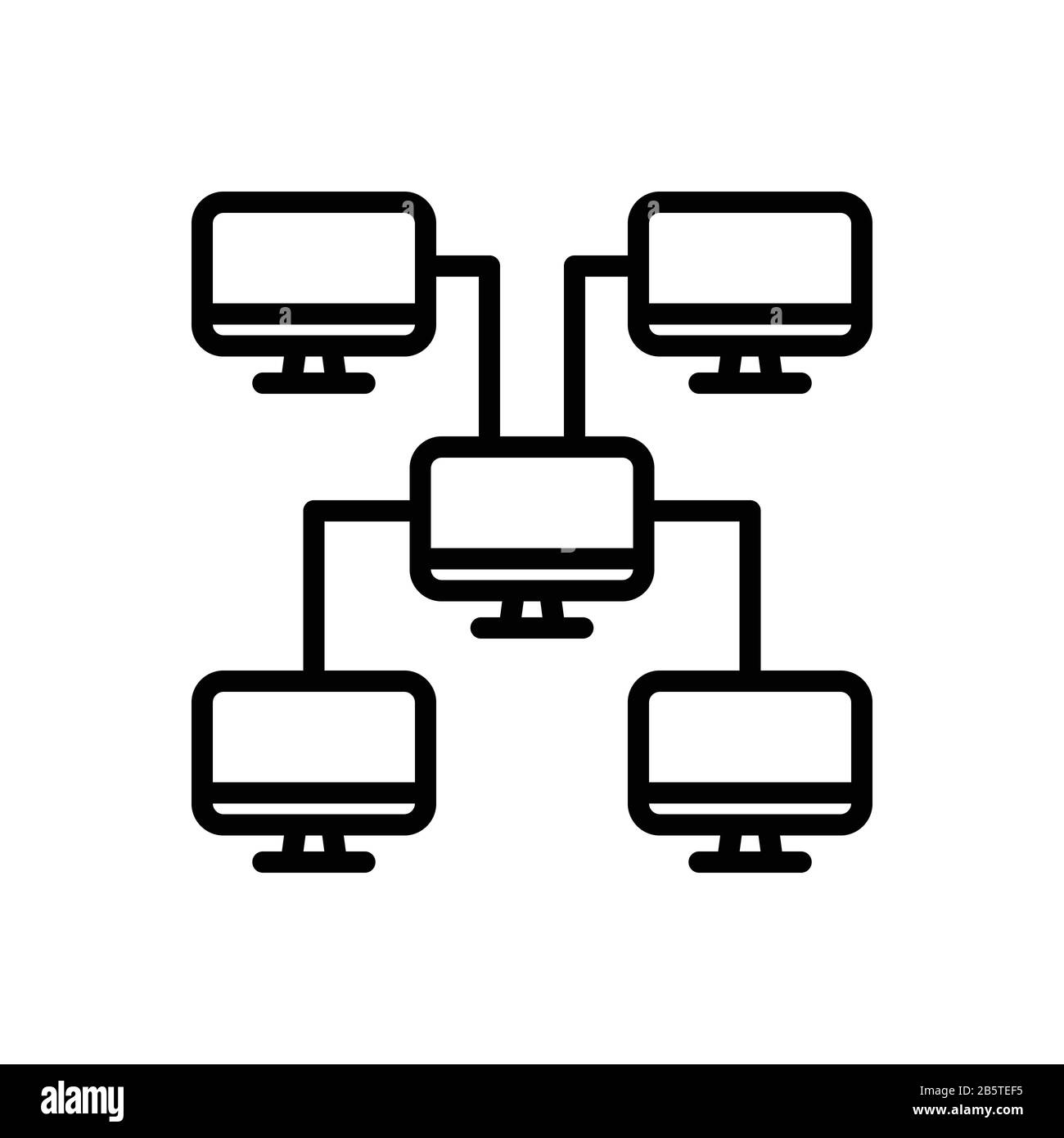 Network share icon Stock Vector Image & Art - Alamy