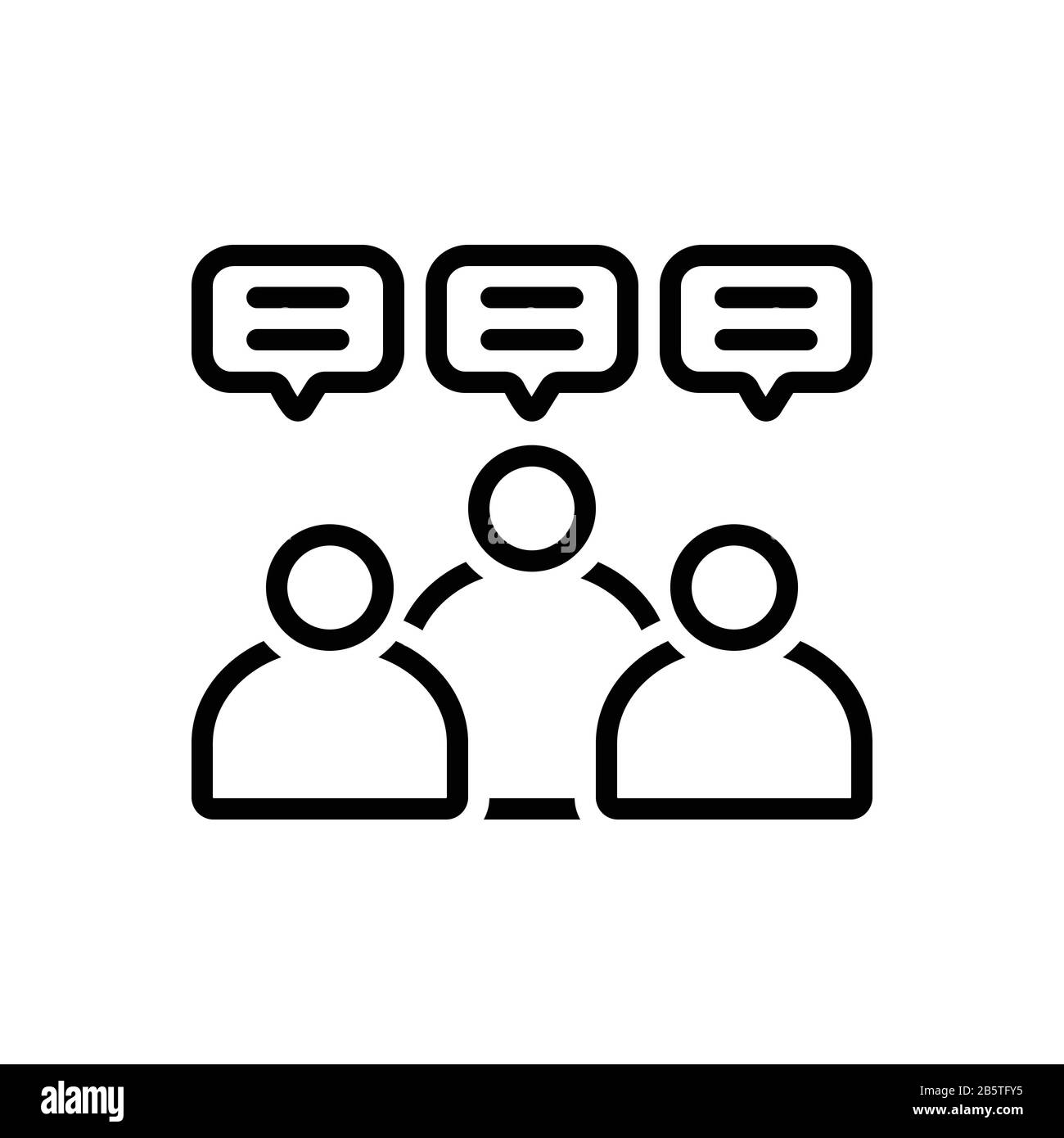 Social group icon Stock Vector Image & Art - Alamy