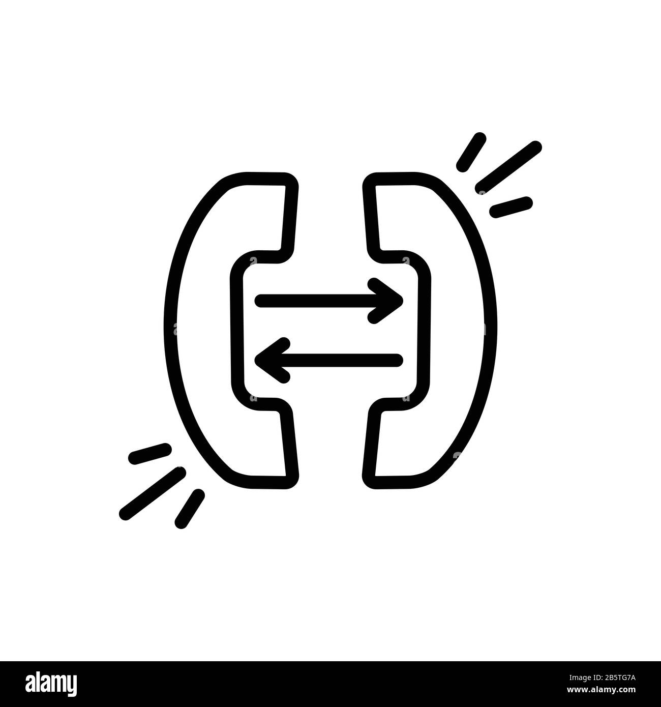 Call forwarding icon Stock Vector Image & Art - Alamy