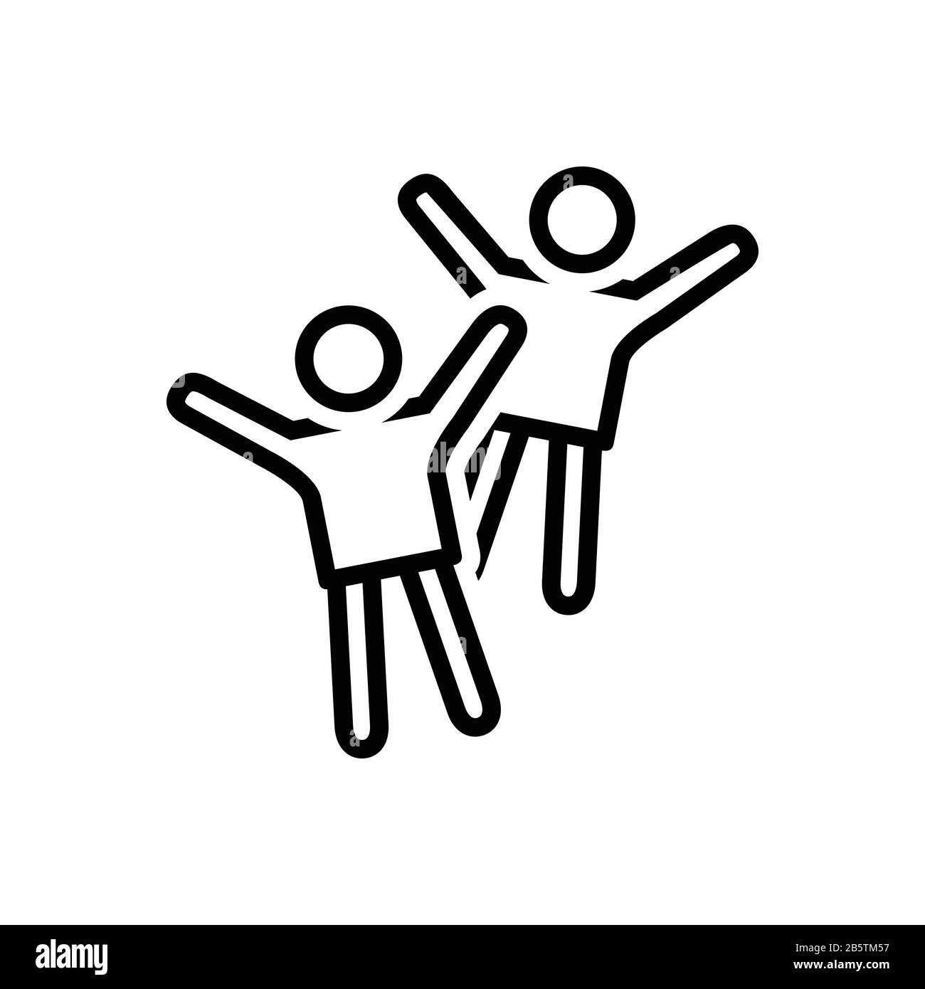 Cheerful personality Stock Vector Images - Alamy