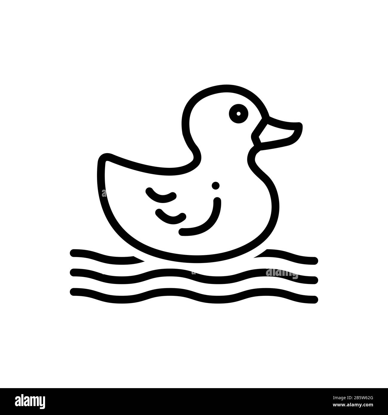 Icon for duck ,baby Stock Vector Image & Art - Alamy
