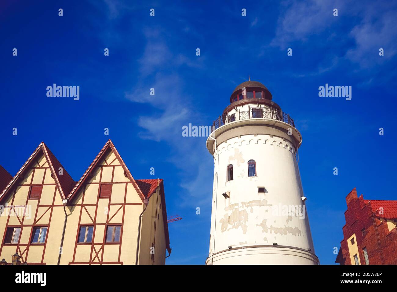 Kaliningrad, Russia. Urban landscape with views of architecture and ...