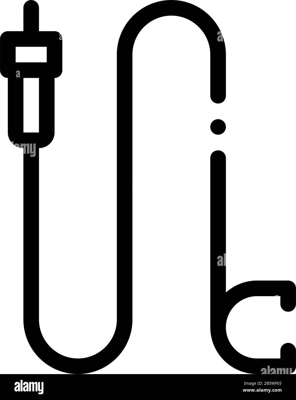 Tattoo Needle Icon Vector Outline Illustration Stock Vector Image & Art ...