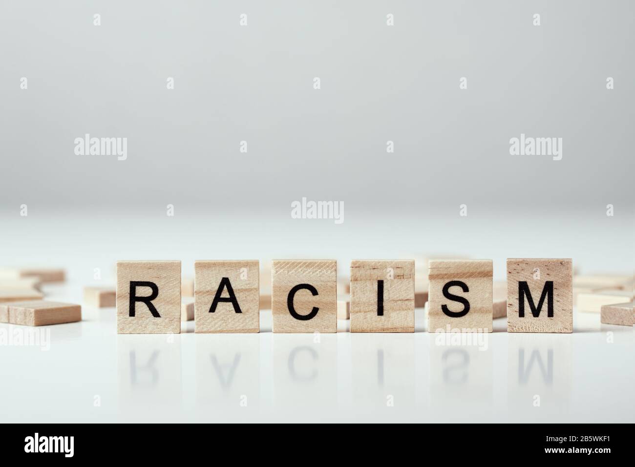 Concept of racism and misunderstanding between people, prejudice and ...