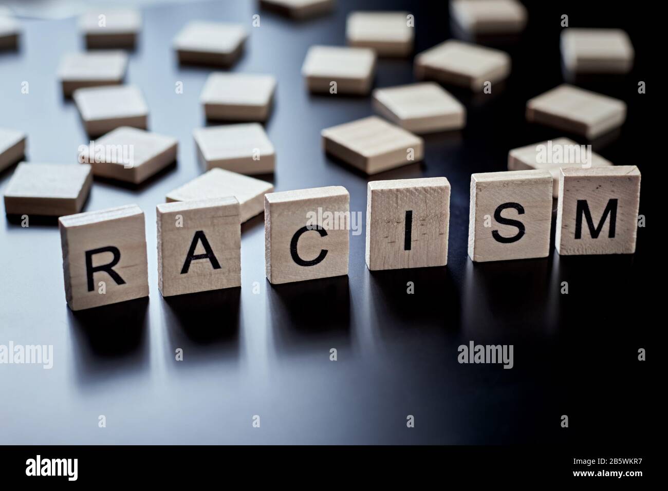 Concept of racism and misunderstanding between people, prejudice and ...