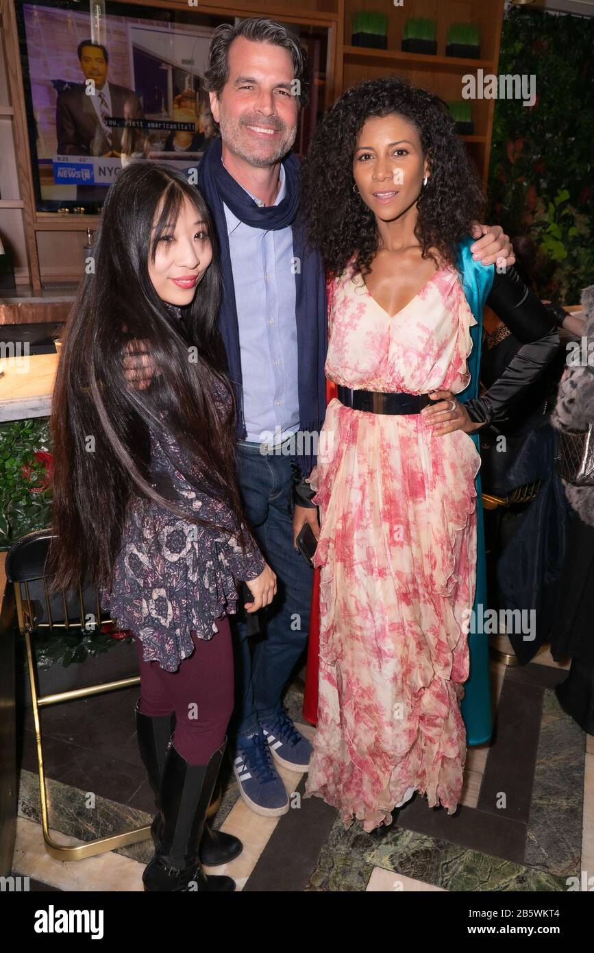 New York, USA. 07th Mar, 2020. Jojo, Jamie Antolini and Coco attend ...