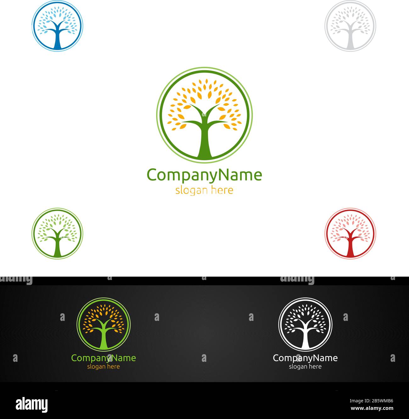 Accounting tree Stock Vector Images - Alamy